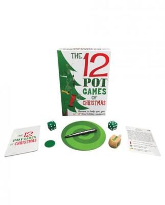 The 12 Pot Games Of Christmas Adult Party Game Novelty | eBay