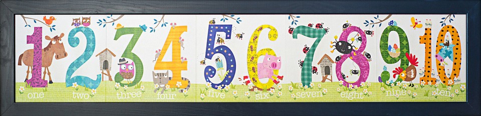 Frame Company Children's Height Chart or Wall Frieze Card | eBay UK