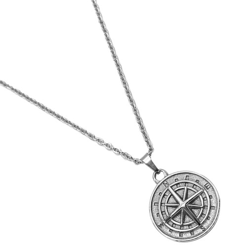 Compass Pendant Necklace Men and Women Man Pendants for Matching | eBay UK