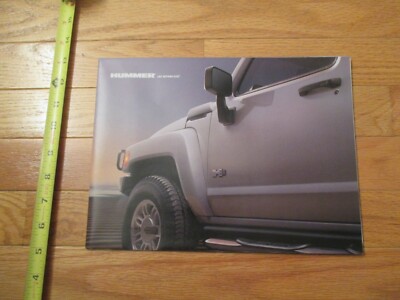 Hummer Poster 2005 2006 Car auto Dealer showroom Sales Brochure | eBay