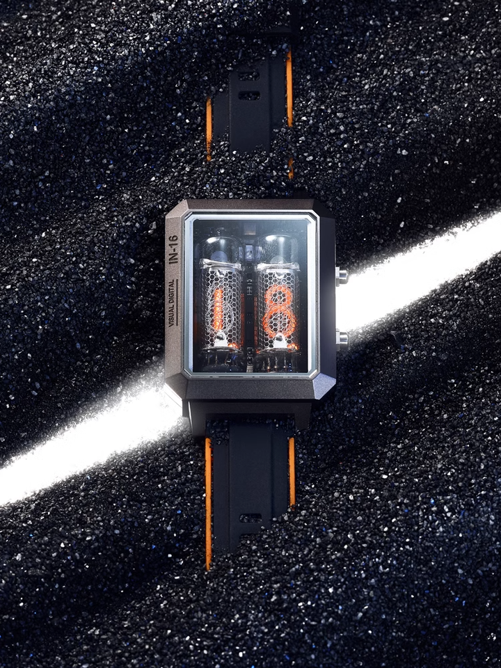 New Smart Watch IN-16 Nixie Tube Watch Counts Time & Seconds Wireless ...