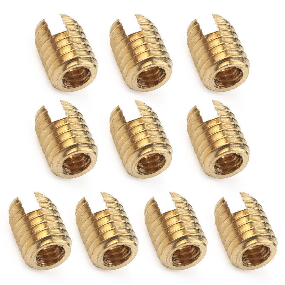 10pcs Brass Thread Cutting Inserts Repair Fairing For Harley Touring ...