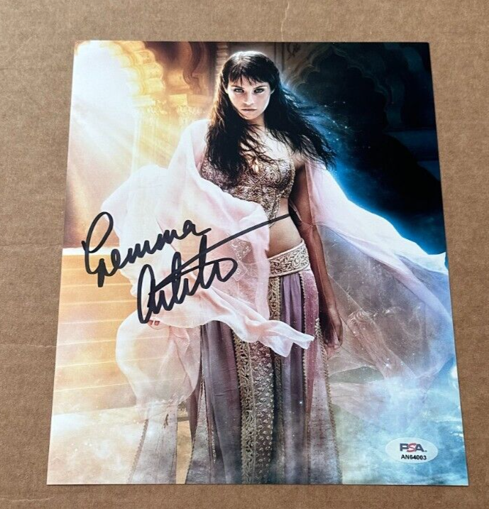 GEMMA ARTERTON Autographed Signed PRINCE OF PERSIA 8X10 PHOTO PSA/DNA ...