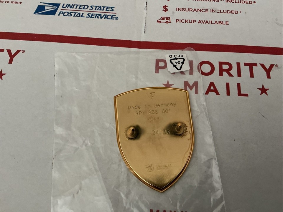 Porsche Cayenne 11-24 Front Hood Emblem 9P1853601 | eBay
