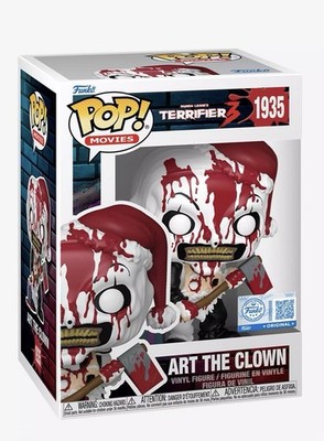 Funko Pop Art The Clown Hot Topic Exclusive Terrifier 3 + Protector | eBay