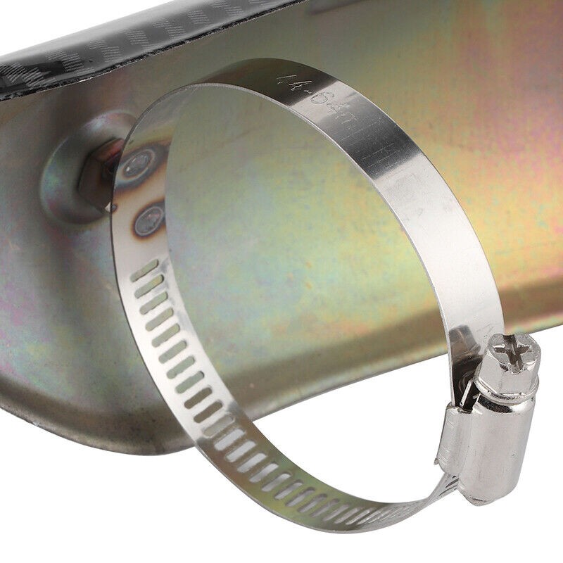 Motorcycle Stainless Steel Exhaust Pipe Protective Heat Shield Cover ...
