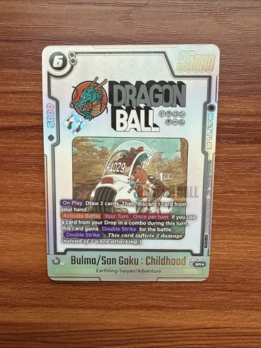 Dragon Ball Fusion World Bulma/Son Goku:Childhood SB01-057 SR ...
