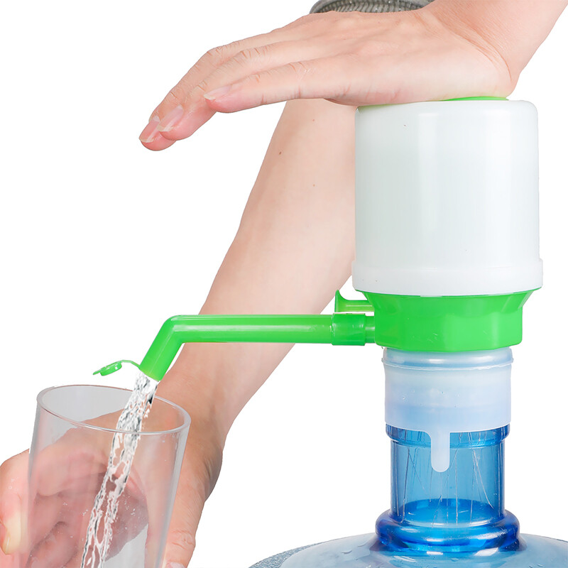 5 & 6 Gallon Hand Pump for Water Bottle Jug Manual Drinking Tap Spigot ...