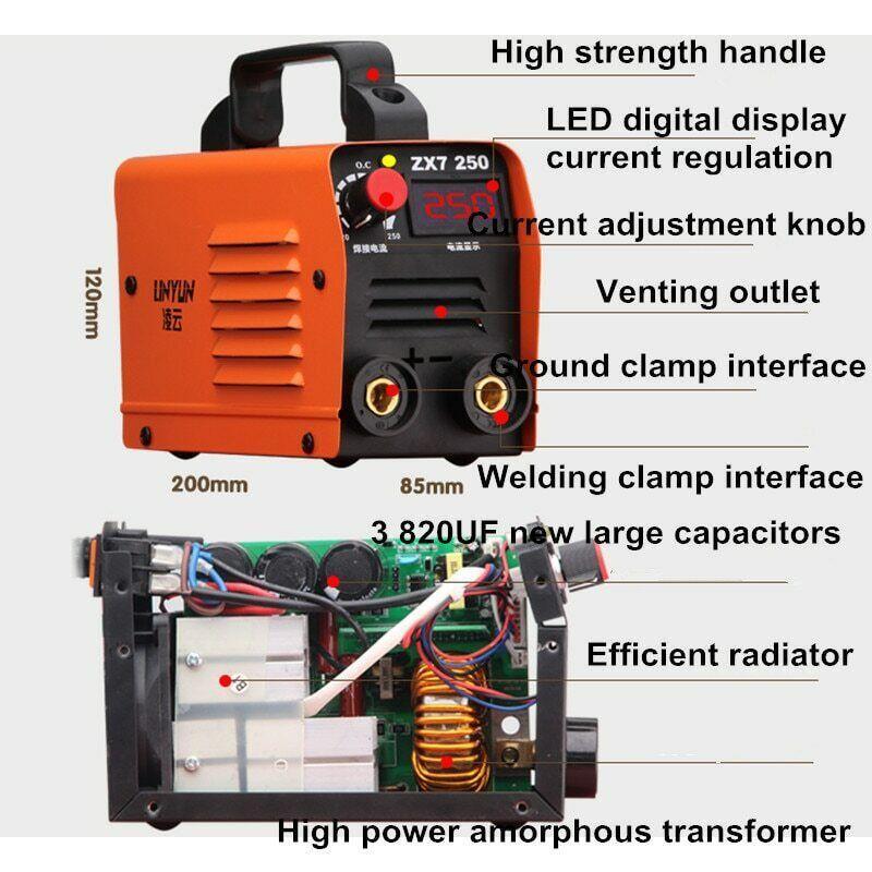 220V High Quality cheap and portable welder Inverter Welding Machines ...