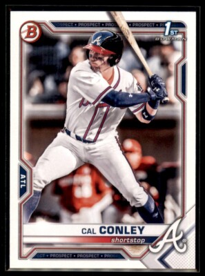 2021 Bowman Draft 1st Cal Conley Atlanta Braves #BD-70 - QTY | eBay