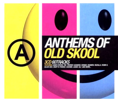 ANTHEMS OF OLD SKOOL - 3 X CDS UNMIXED TRACKS- 90S HOUSE HARDCORE RAVE ...