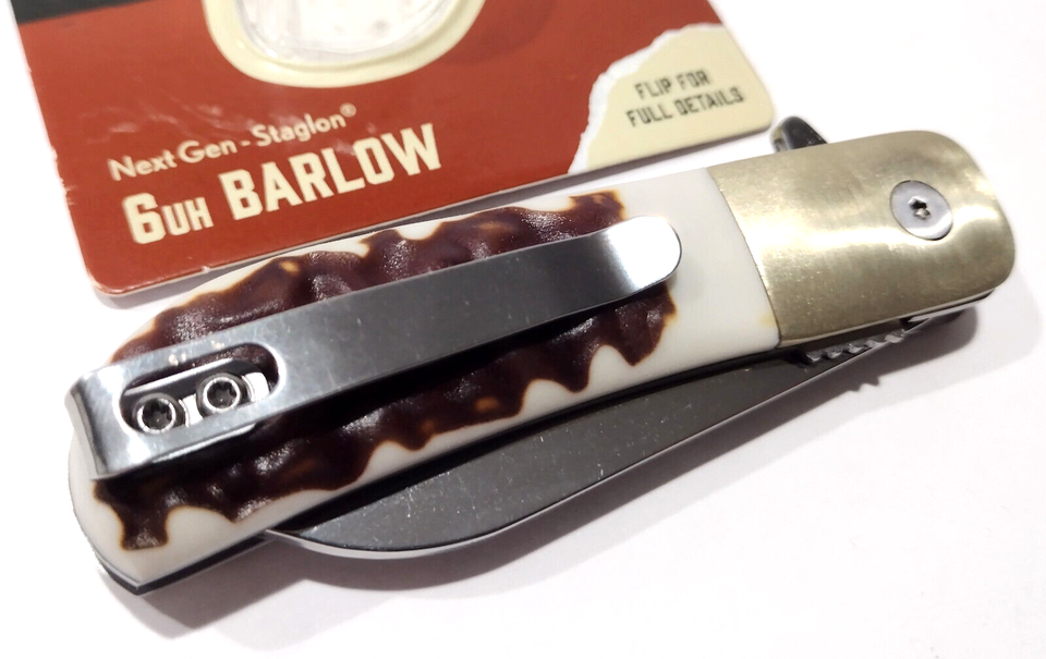 Schrade Old Timer Uncle Henry Barlow Spring Open Assisted Pocket Knife ...