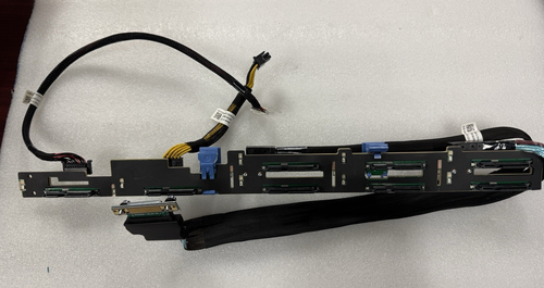 DELL POWEREDGE R430 R630 8 X 2.5 HDD BACKPLANE 0MG81C w/ALL Cables ...