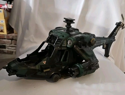 Vintage 2002 GI Joe Night Attack Chopper Helicopter Fighter w/ Sounds ...