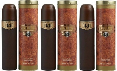 Cuba Gold Cologne by Fragluxe for Men 3.3 oz Eau De Toilette Spray Set ...