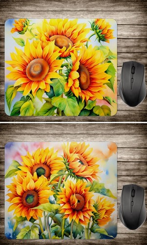 Sunflowers - Neoprene Non-Slip Computer Mouse Pad | eBay