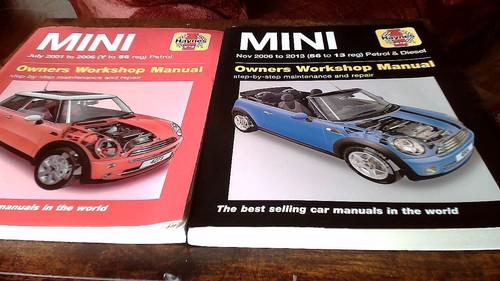 HAYNES CAR MANUALS FOR MINI AND OWNERS HAND BOOK | eBay UK