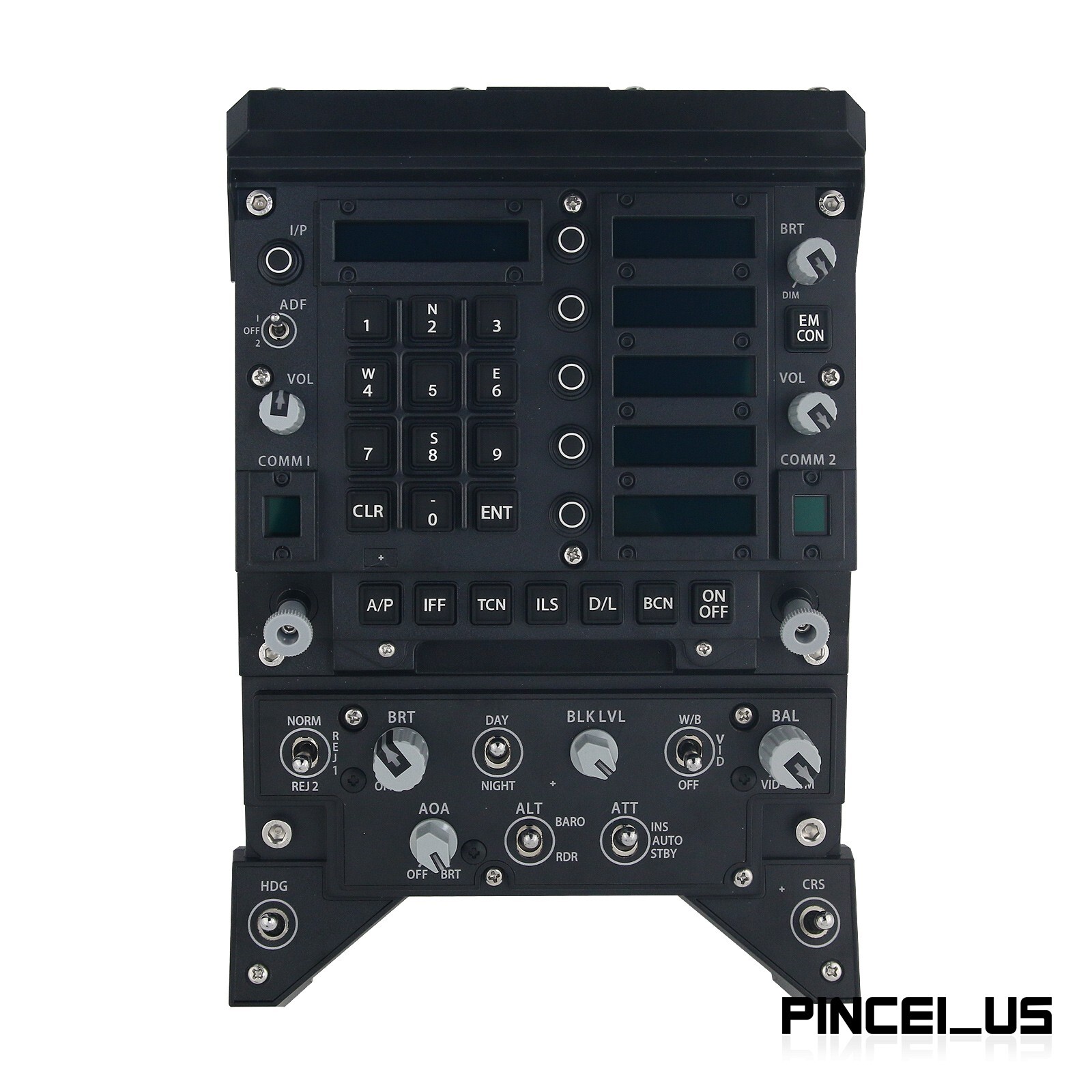 WINWING TOP GUN MIP F18 Full Set UFC Panel with MFD Panels Displays and ...