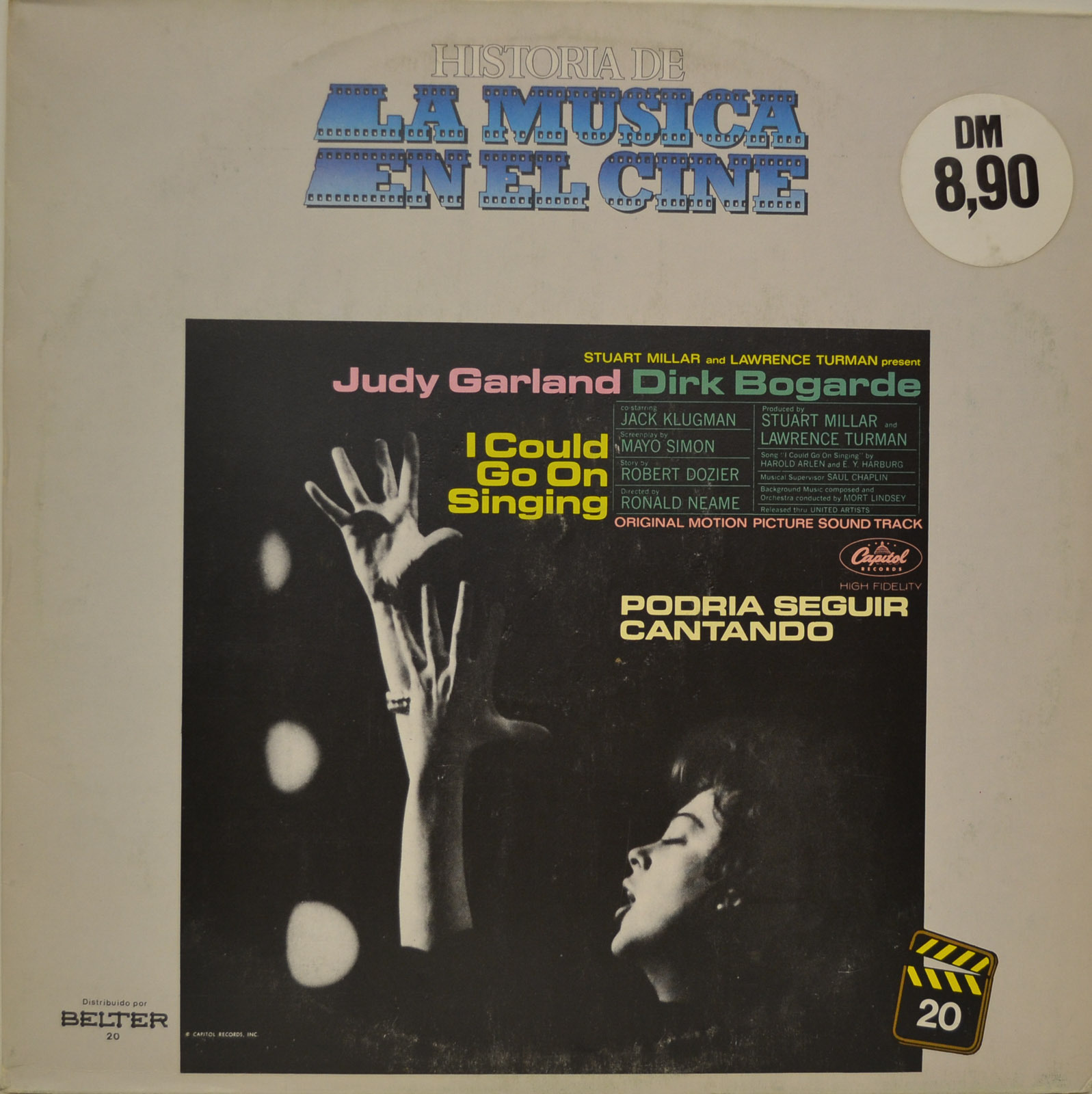 OST - SOUNDTRACK - I COULD GO ON SINGING - MORT LINDSEY 12" LP (M771 ...