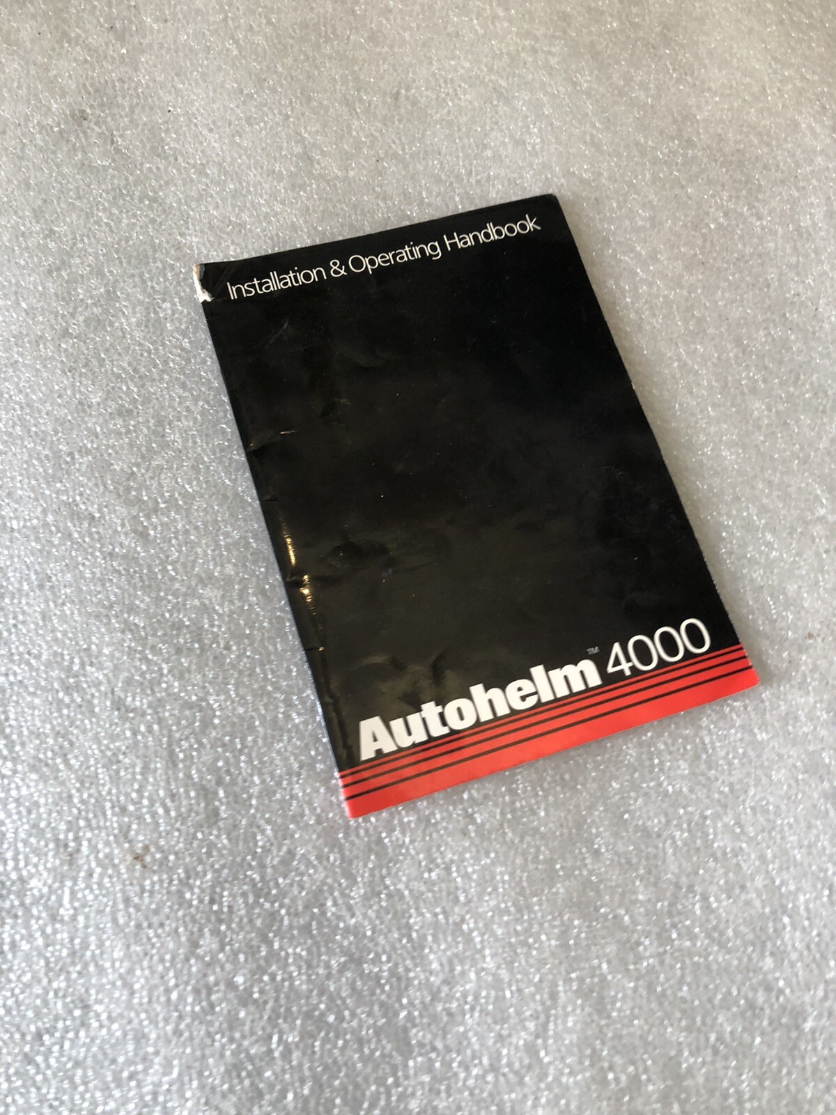 Autohelm 4000 Installation & Operating Handbook Manual - Raymarine ...