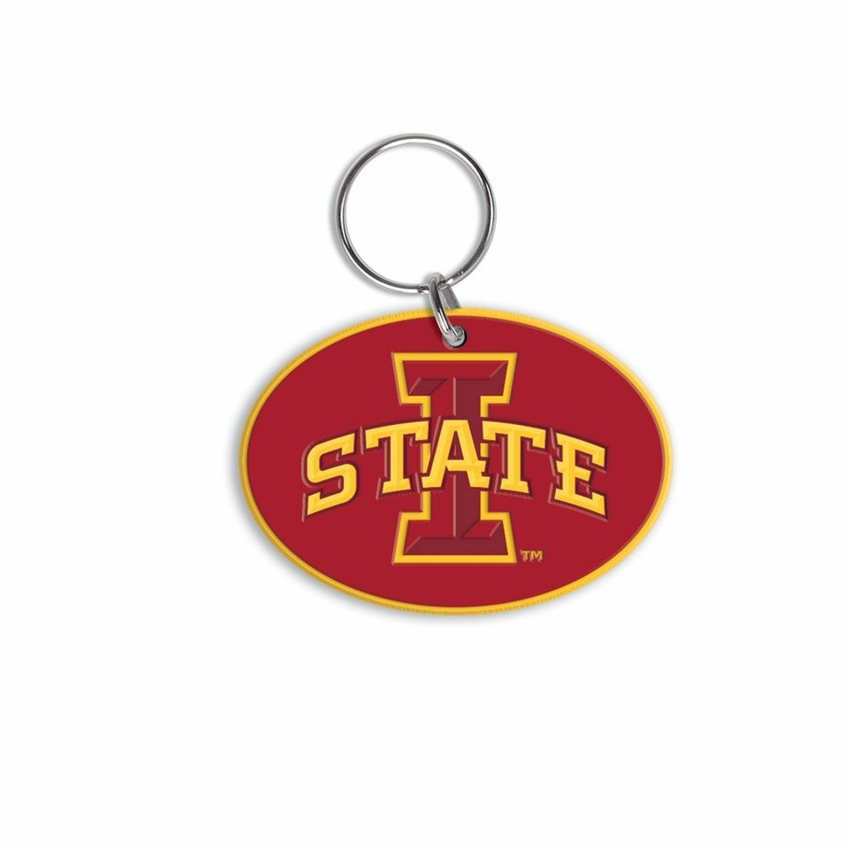 FOUR (4) IOWA STATE CYCLONES, FLEXIBLE KEY RINGS FROM WINCRAFT | eBay