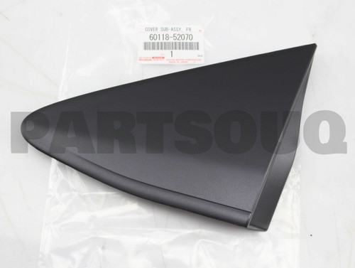 6011852070 Genuine Toyota COVER SUB-ASSY, FRONT PILLAR, UPR LH 60118 ...