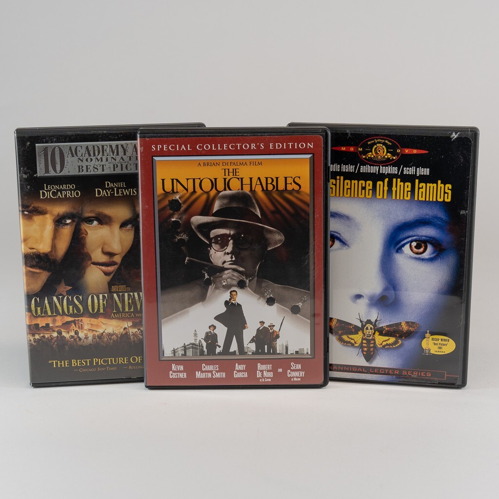 Blockbuster Crime Movies: Set of Three DVDs | eBay