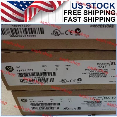 1747-L552 Sealed Allen Bradley 1747 L552 Ser C SLC 5/05 32K Processor ...