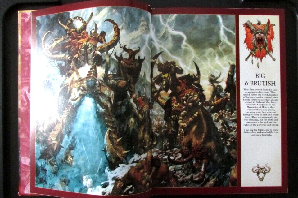 OOP Citadel / Warhammer Armies Chaos Ogre Kingdoms Hardback Book 2011 ...