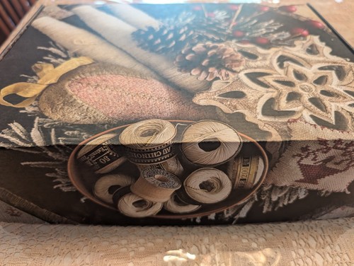 Lot of 20 Items From Kitten Stitcher 2024 Cross Stitch Advent Box + Box ...