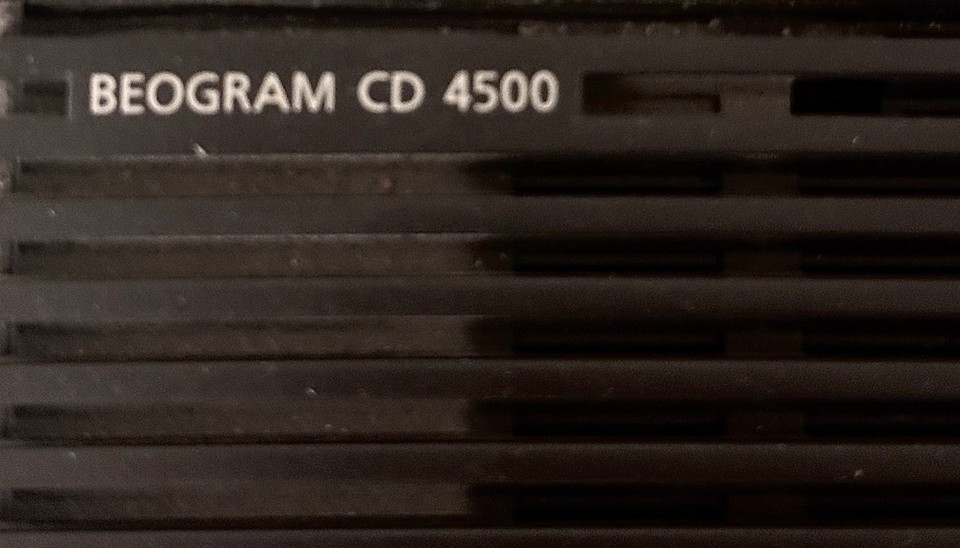 EXCELLENT LOOKING VINTAGE BANG & OLUFSEN B & O BEOGRAM 4500 CD PLAYER | eBay