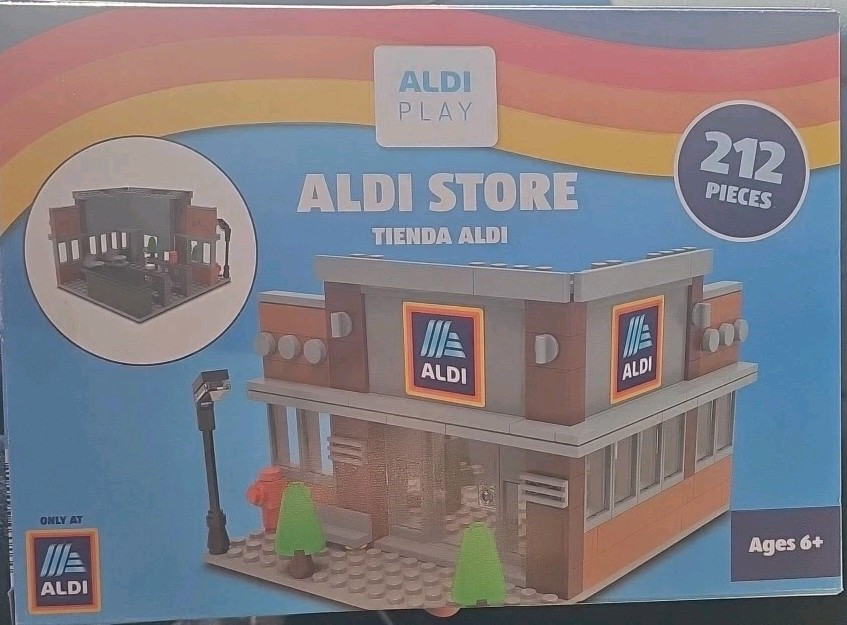 New Aldi Grocery Store Bee Happy Lego Building Block Set | eBay