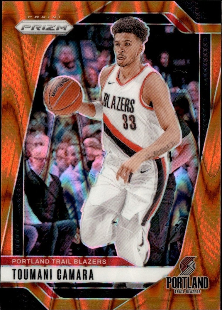 2024-25 Panini Prizm - Toumani Camara #215 Orange Seismic Prizm /199 ...