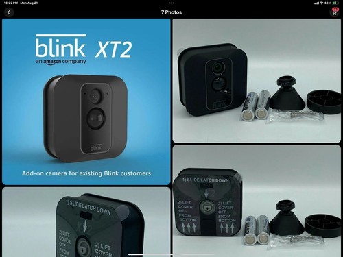 Blink XT2 1080p Security Camera. NO MONTHLY SUBSCRIPTION FEE!! | eBay