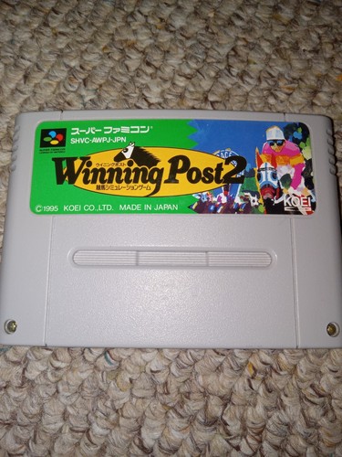 Winning Post 2 Super Famicom SFC Japan Import US Seller | eBay