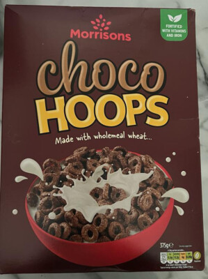 Choco Hoops Cereal, Breakfast Cereal 375g | eBay UK