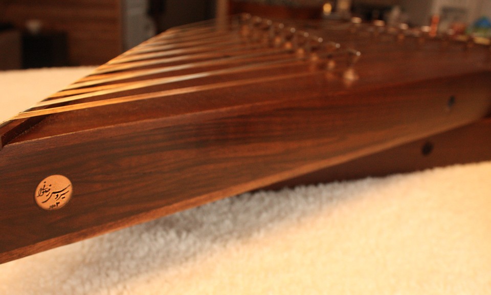 Brand New Persian Rezvani Dulcimer (Santoor) Hand made from old walnut ...