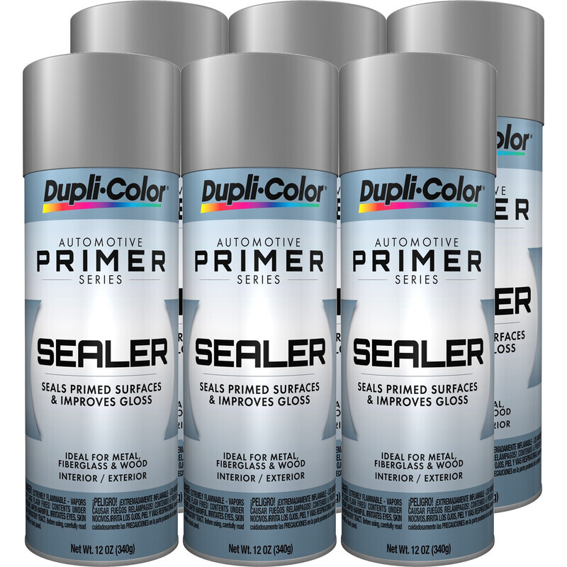 Duplicolor DAP1699 (6-Pack), General Purpose Primer Sealer, Gray, 12 oz ...