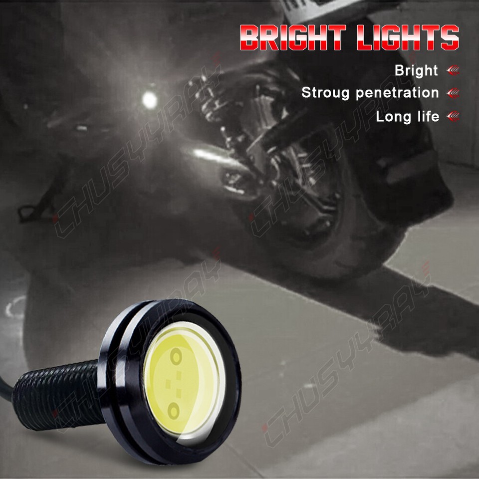 4pcs White LED Boat Light Waterproof 12V Outrigger Spreader Transom ...