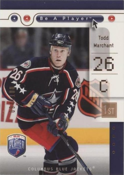 2005-06 Upper Deck Be a Player - First Period #26 Todd Marchant /100 ...