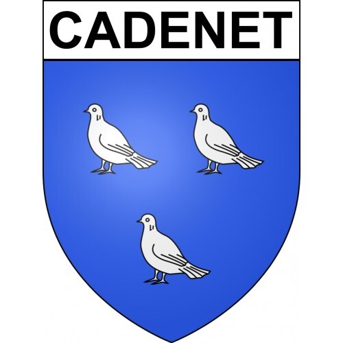 Cadenet 84 ville sticker blason écusson autocollant adhésif | eBay