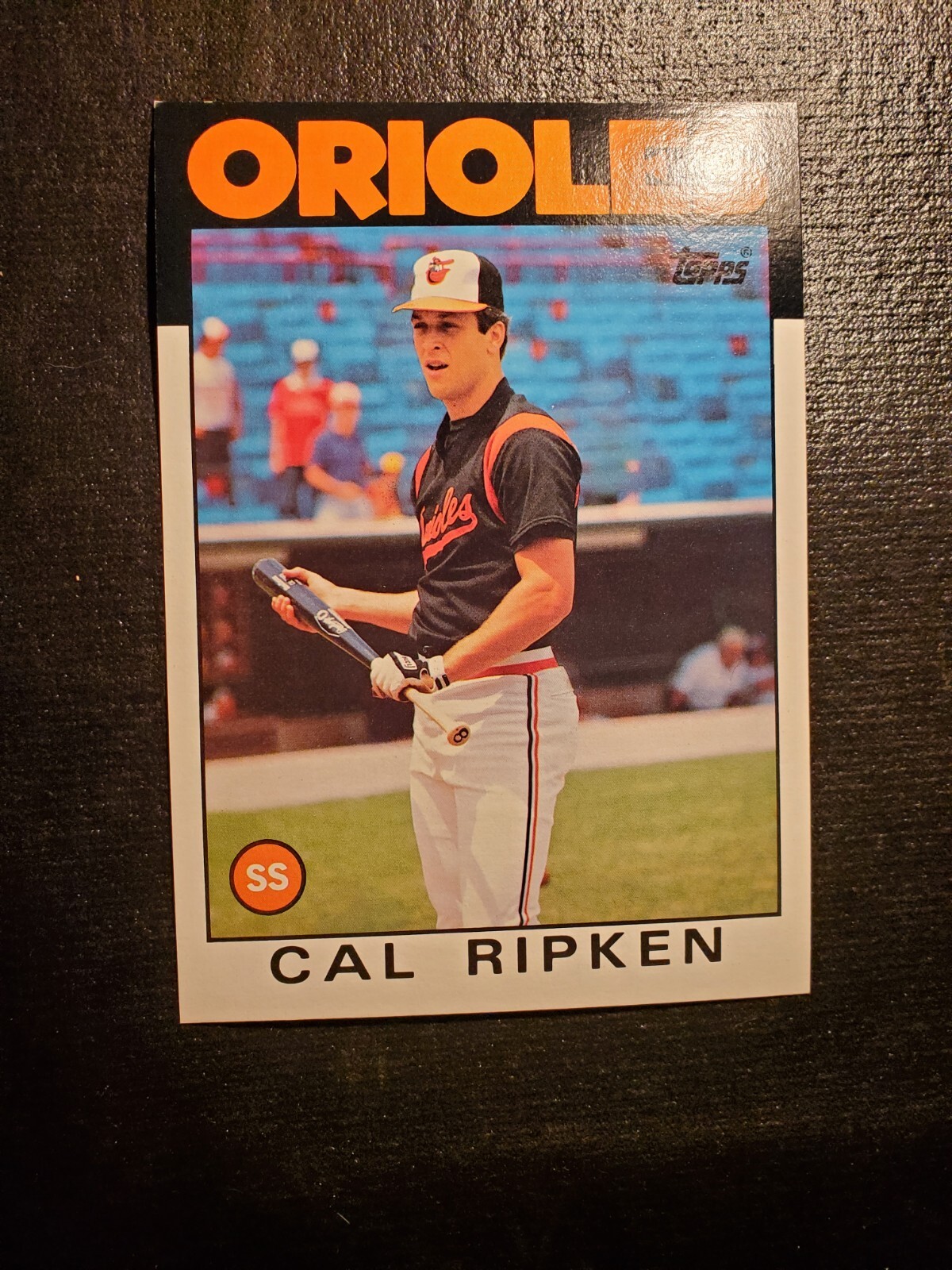 1986 Topps Chewing Gum Big Card Cal Ripken | eBay