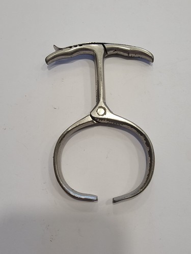Single Iron Claw Police Handcuff Come-Along Restraint Nippers Prisoner ...