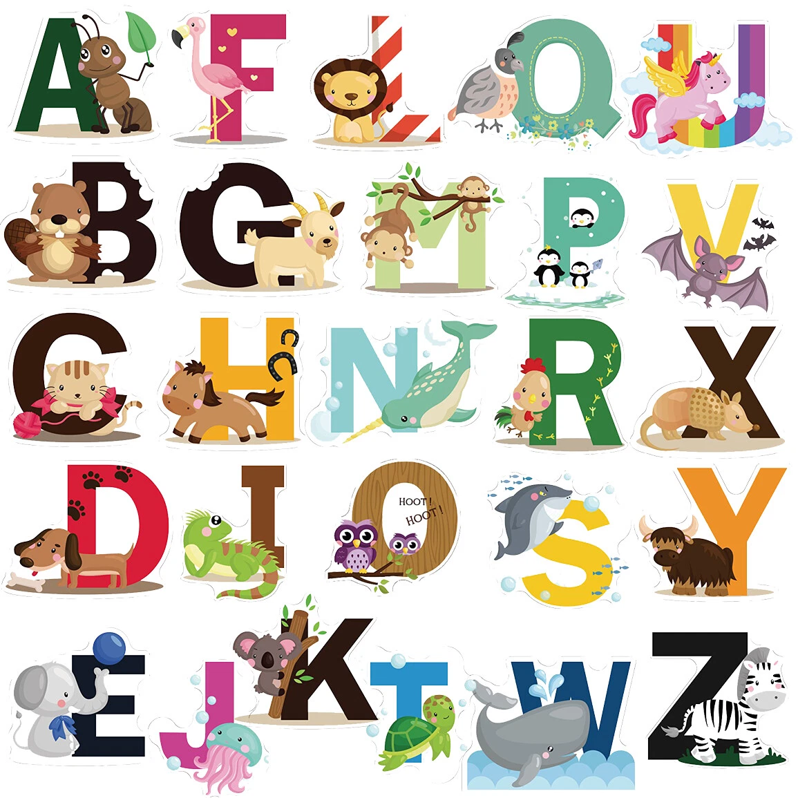 Animal Alphabet Font
