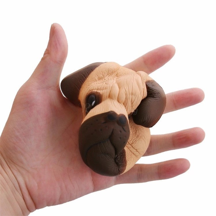 11cm Kawaii Squishys Dog Bread Slow Rising Pendant Cream Scented Toy ...