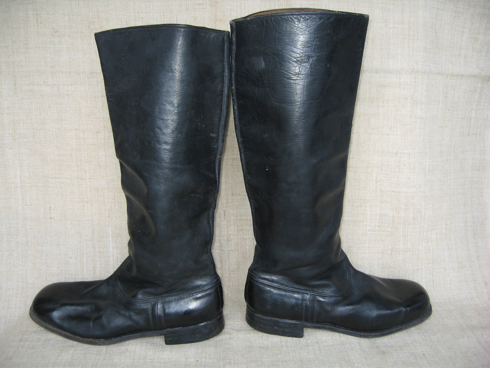 WWII Soviet Army Officer's Thin Leather High Boots. SIZE 8 | eBay