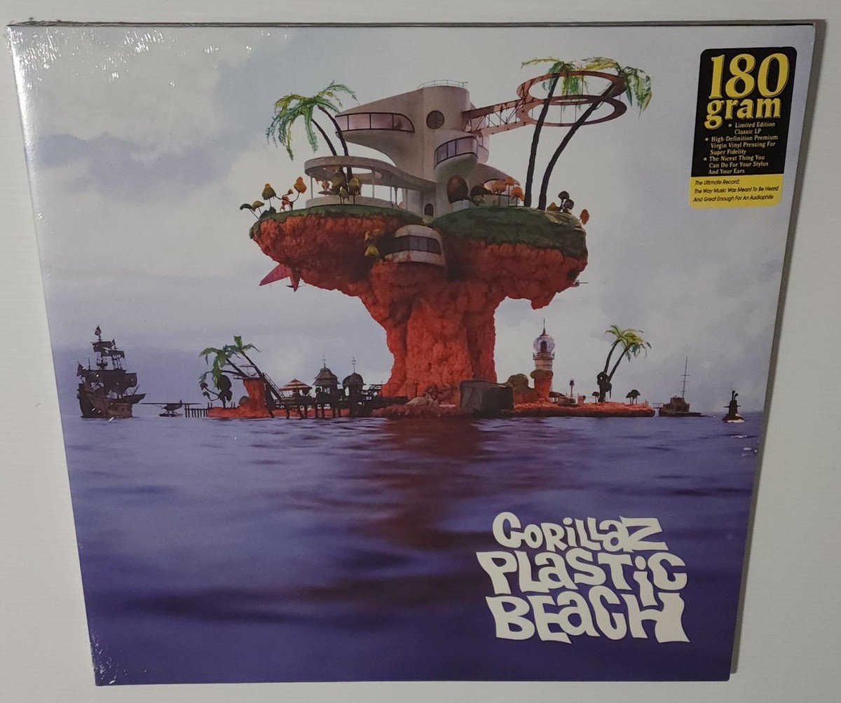 Gorillaz Plastic Beach Album Cover Plastic Beach Gorillaz Band Music