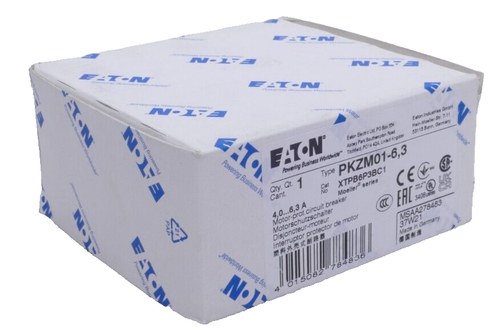 Eaton Moeller Motorschutzschalter PKZM01-6,3 | XTPB6P3BC1 | 278483 ...