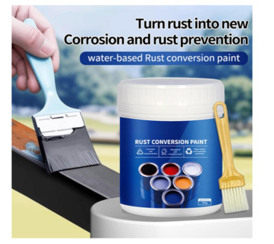 Metal Rust Preventive Paint, 300 500g Multi-functional Anti-Rust Paint ...