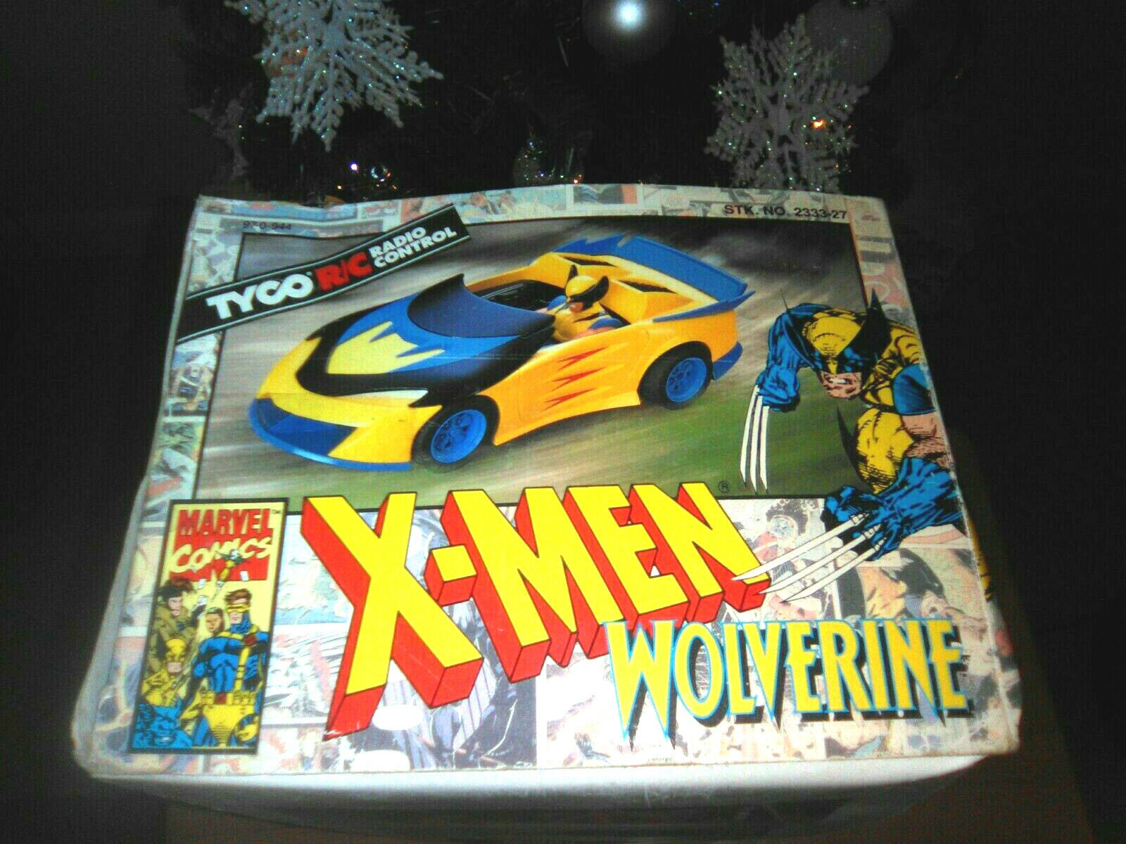 X-Men Wolverine Marvel TYCO Radio Control Function Vintage MIB, sealed ...